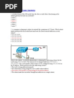 CCNA 1 (v5.1 + v6.0) Chapter 3 Exam Answers Quiz#4 | PDF | Router (Computing) | Gateway ...