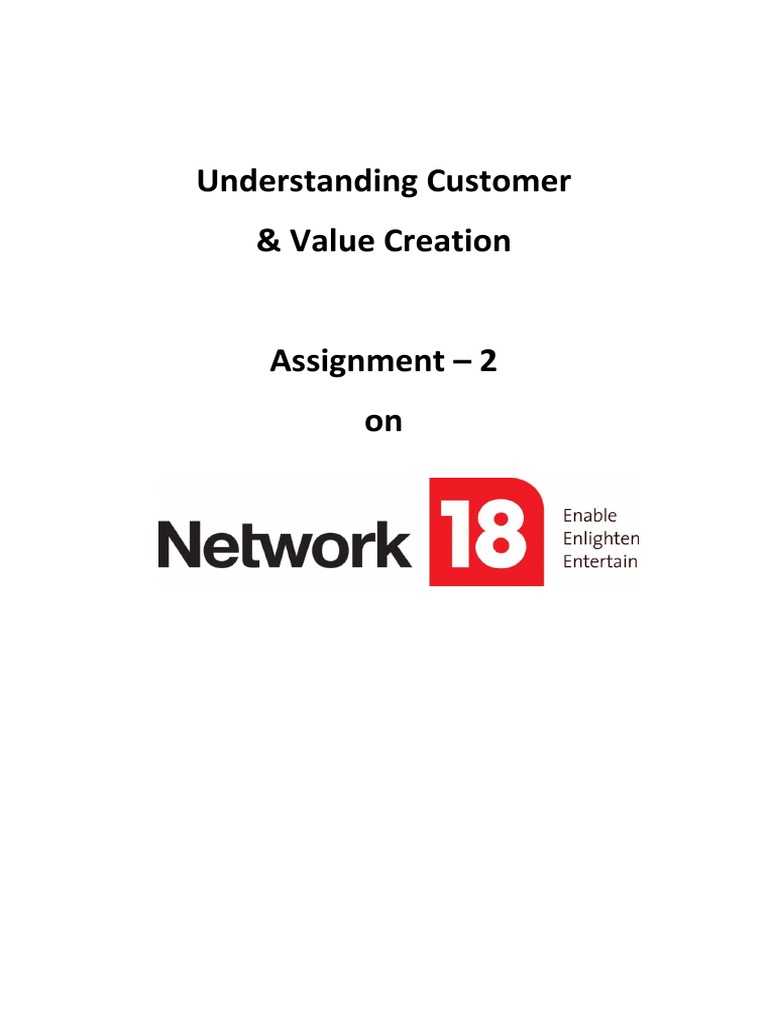 Network18 Group Overview and Strategy | PDF | Cnbc | Television Industry