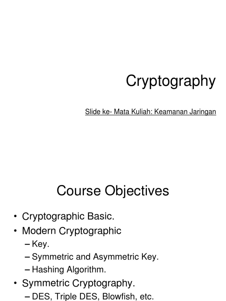 Cryptography - Ps | PDF | Cipher | Cryptography
