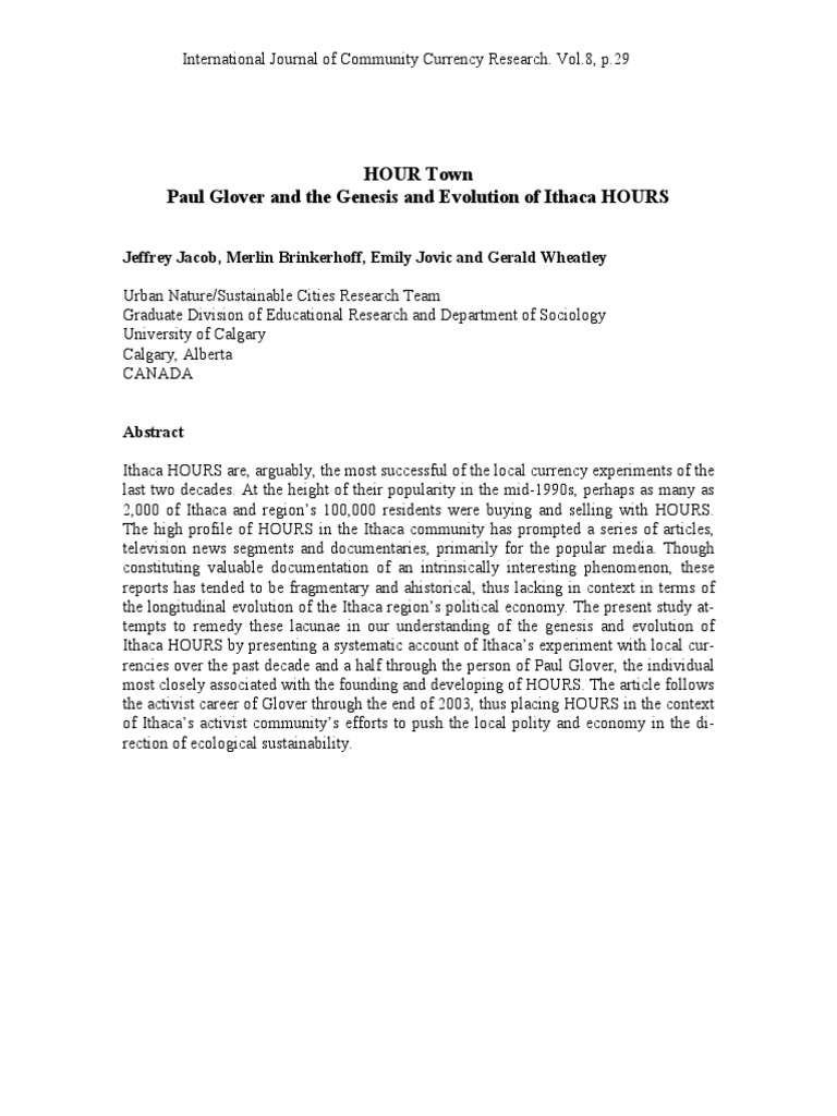 Ijccr-Vol-8-2004-3-Jacob-et-Al - HOUR Town - Paul Glover and The ...