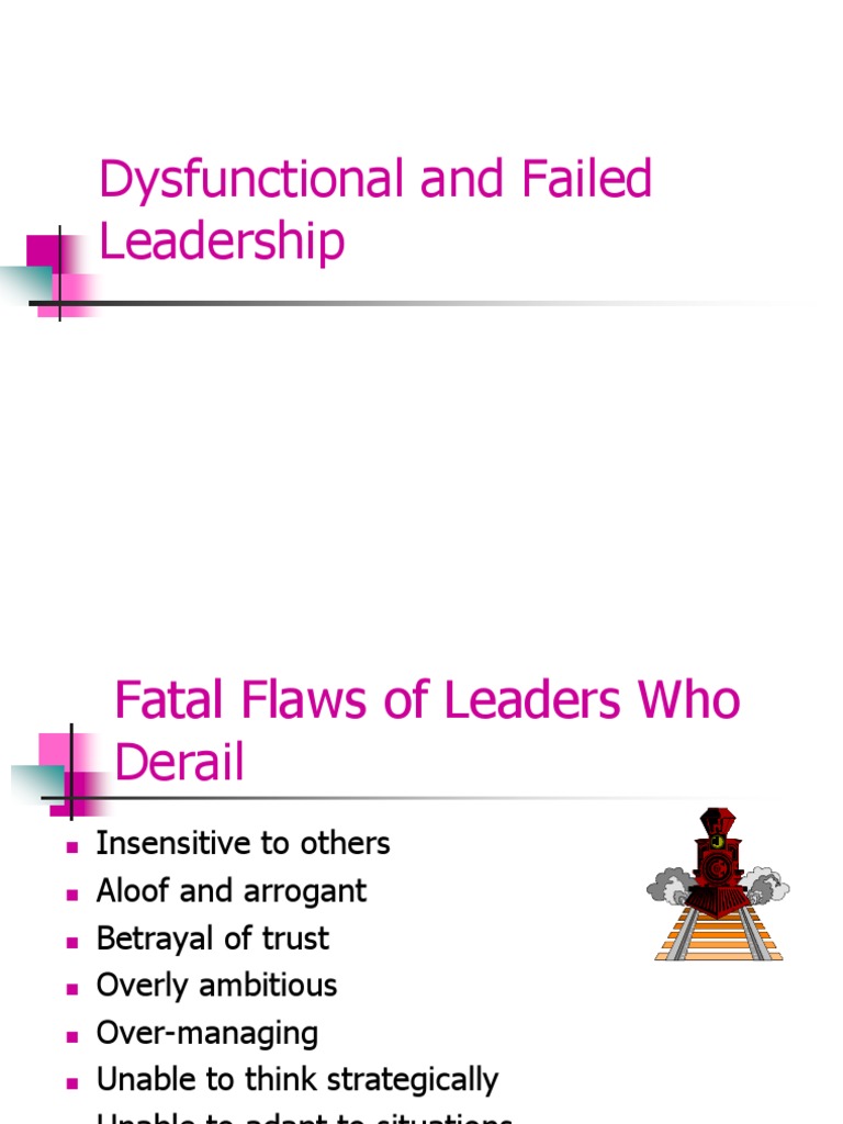 Dysfunctional Leadership | PDF