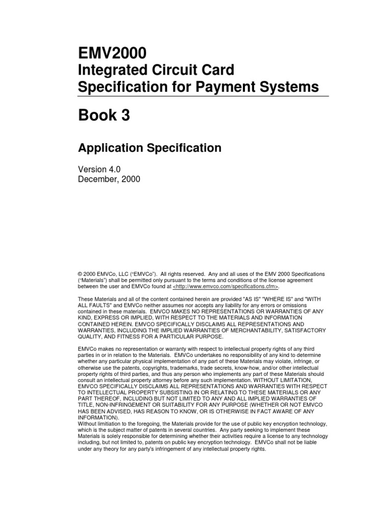 Book 3 | PDF | Emv | Areas Of Computer Science