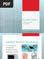 Cardiac Dysrhythmia Chart Med-Surg NUR4 | PDF | Cardiac ...