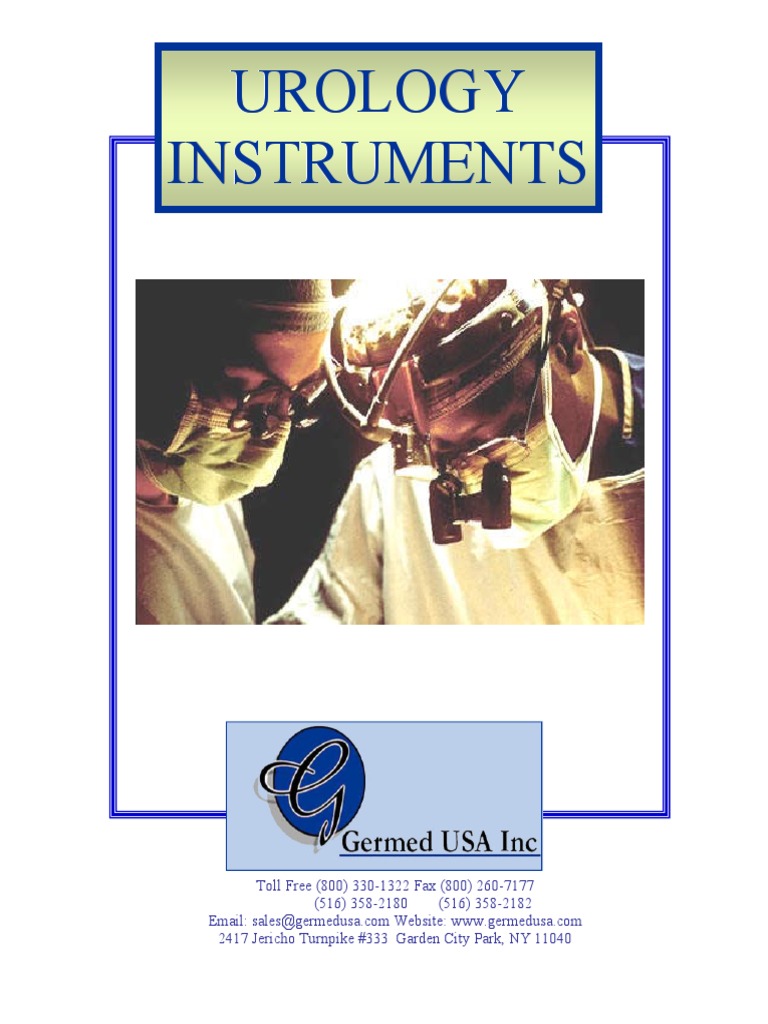 Urology Surgical Instruments Catalog | PDF | Equipment