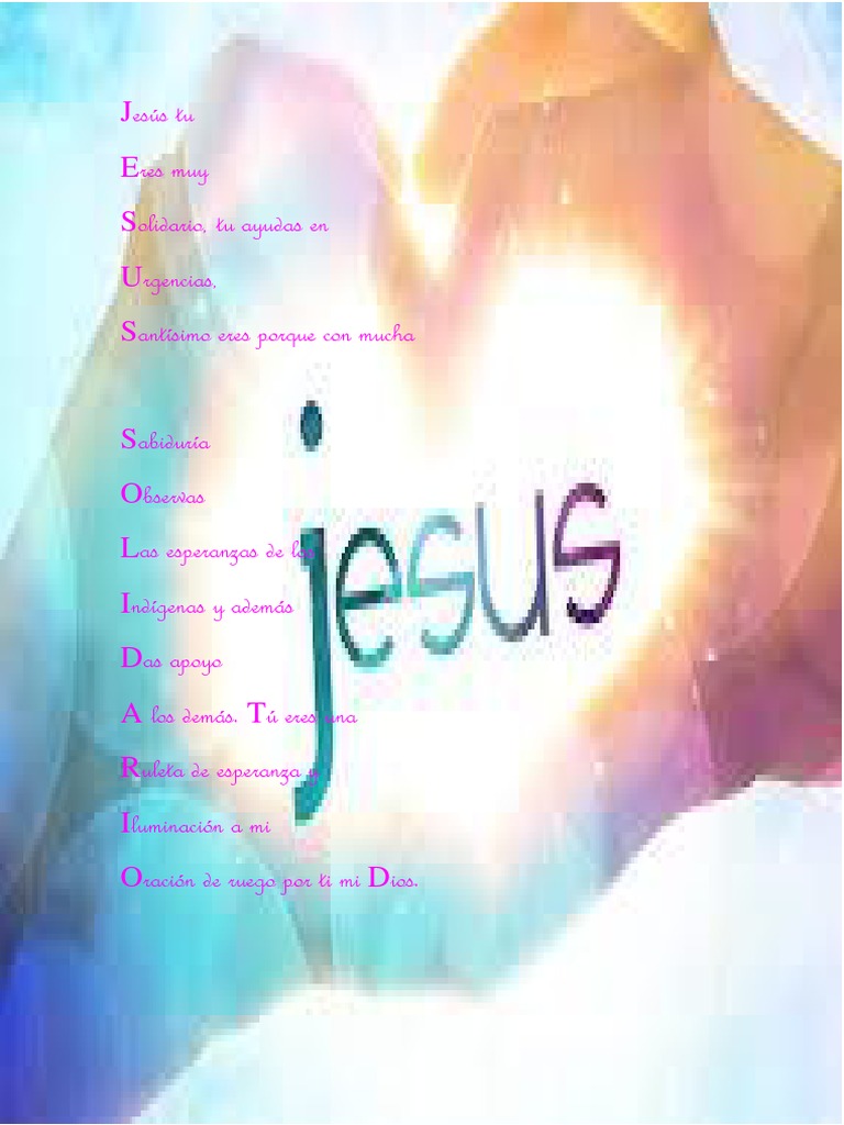 Jesús Acrostico | PDF