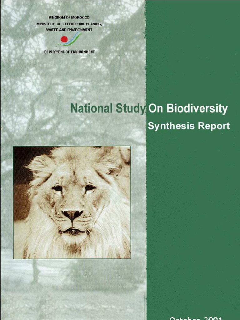 Synthysis Report Study Biodiversity | PDF | Sahara | Biodiversity