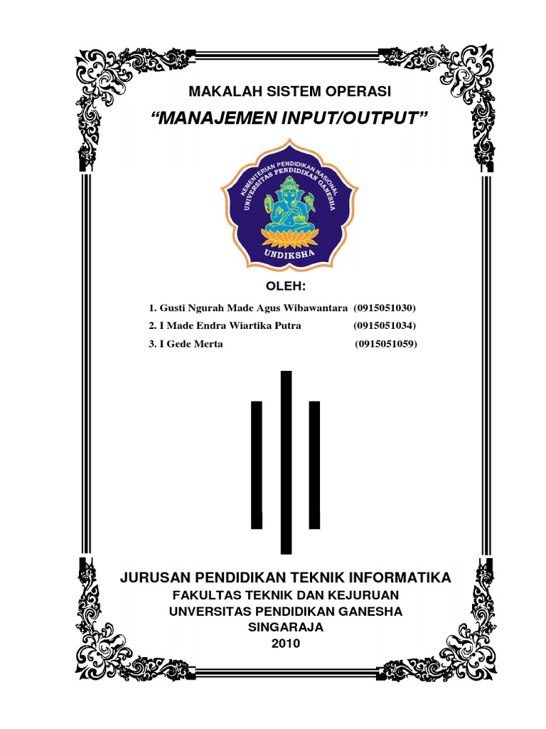 Tugas Kelompok 1 (Manajemen Input-Output) | PDF