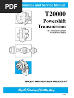 T12000 Mantenance - Service PDF | PDF | Manual Transmission | Clutch