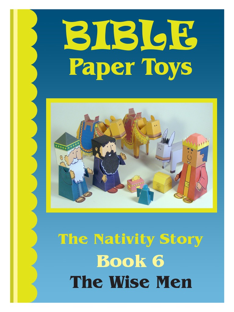 Bible Paper Toys Book 06 Color | PDF | Knife | Scissors