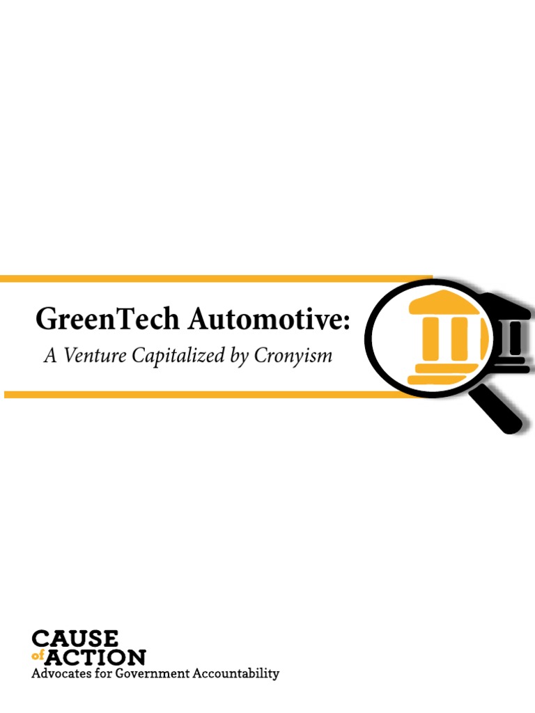 GreenTech Automotive: Cronyism Exposed | PDF | United States ...