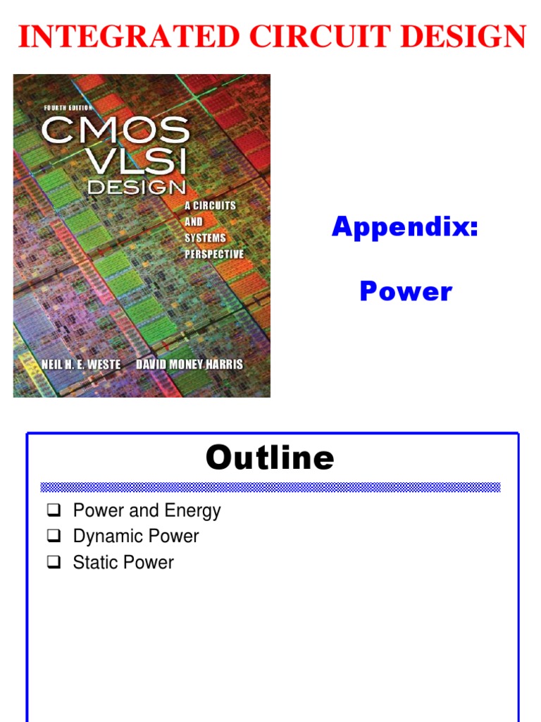 Appendix Power | PDF | Cmos | Electrical Engineering