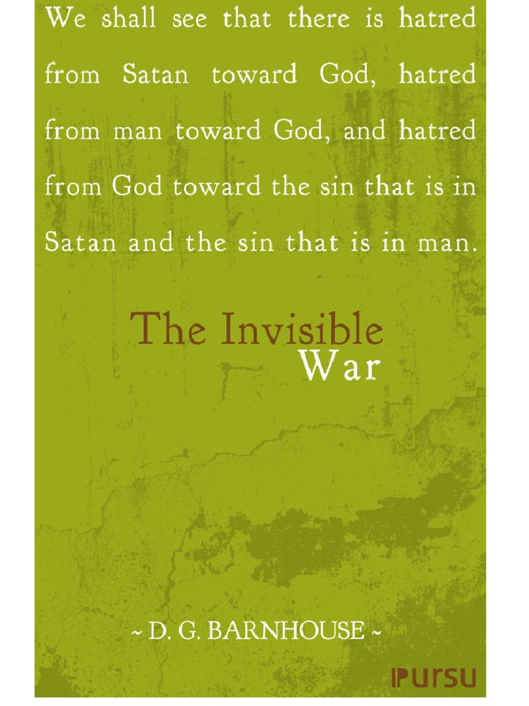 The Invisible War - Donald Grey Barnhouse | PDF | Nontrinitarianism ...