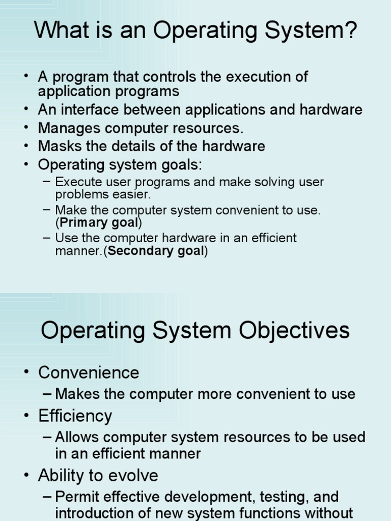 Operating System | PDF | Operating System | Process (Computing)
