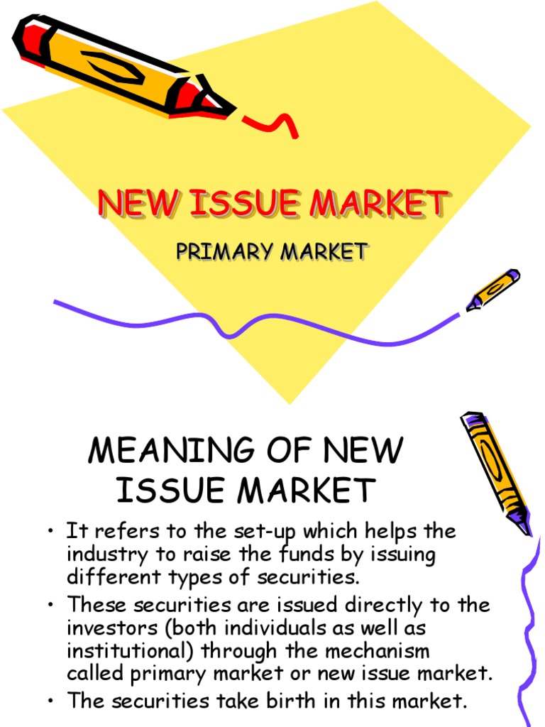 New Issue Market | PDF | Securities (Finance) | Initial Public Offering