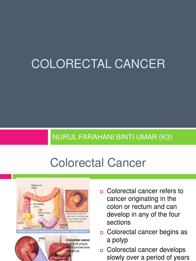 Colorectal CA | PDF | Colorectal Cancer | Colonoscopy