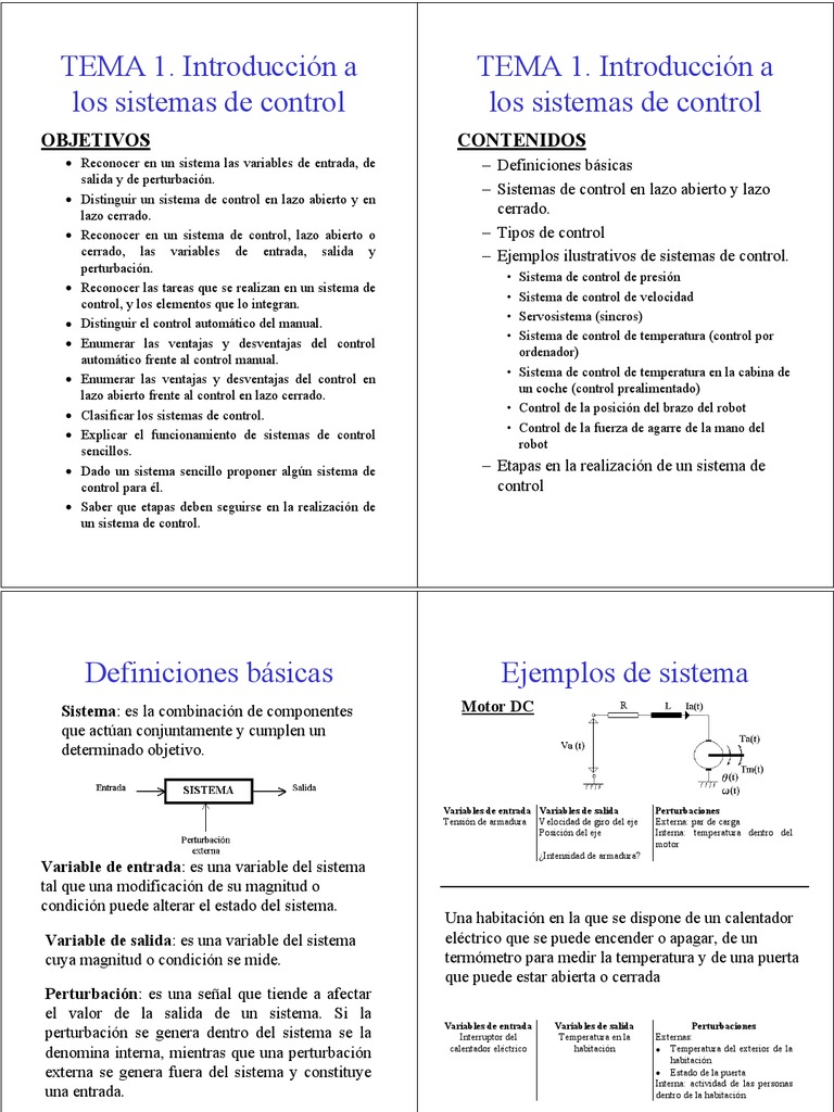 Lazo Abierto y Cerrado | PDF | Sistema de control | Ingeniería mecánica