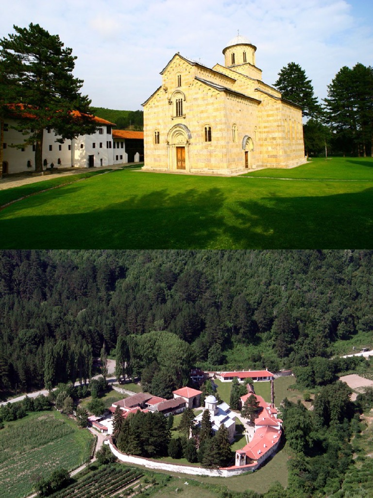 Manastir Visoki Decani Freske I Ikone 1327 1335 1350 God | PDF