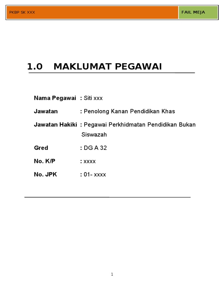 Fail Meja PPKI | PDF