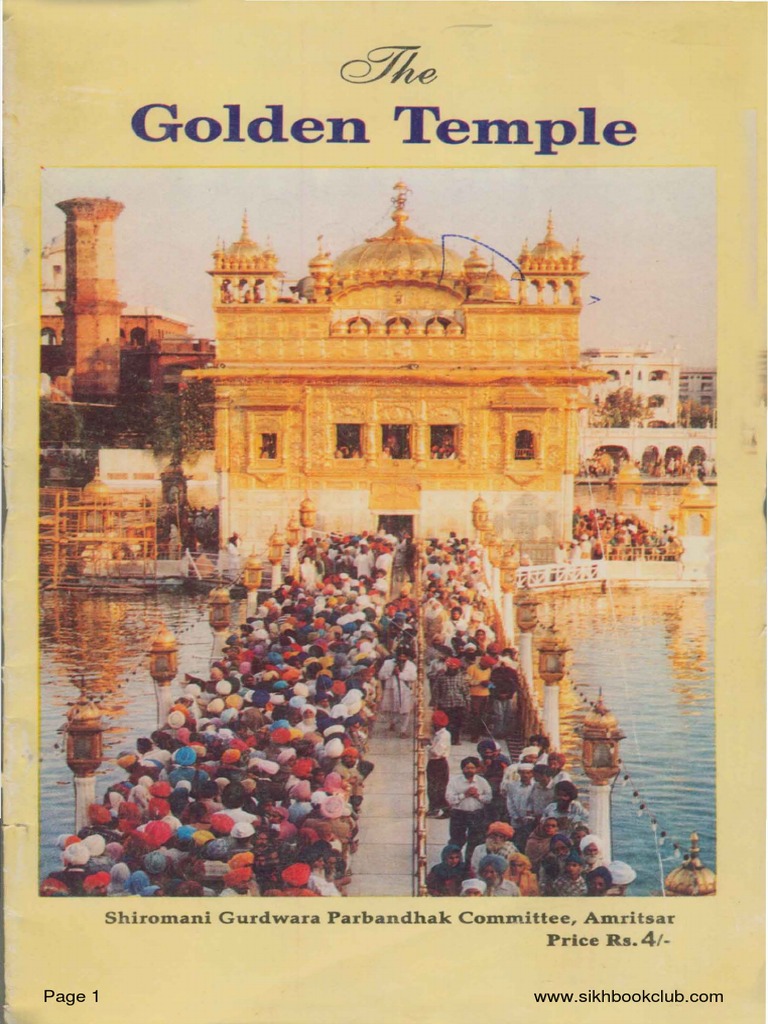 Golden Temple: History and Significance | PDF | Religion & Spirituality