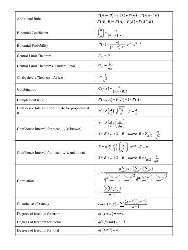 Statistics 2 | PDF | Variance | Degrees Of Freedom (Statistics)
