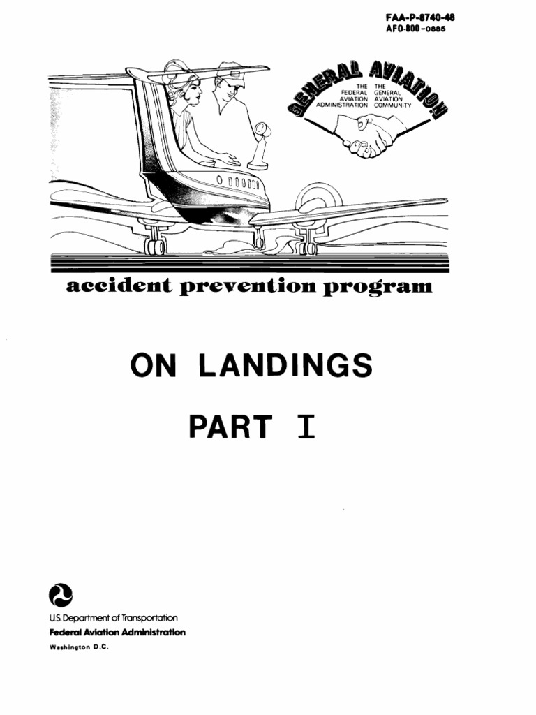 On Landings Part I | PDF | Stall (Fluid Mechanics) | Flap (Aeronautics)