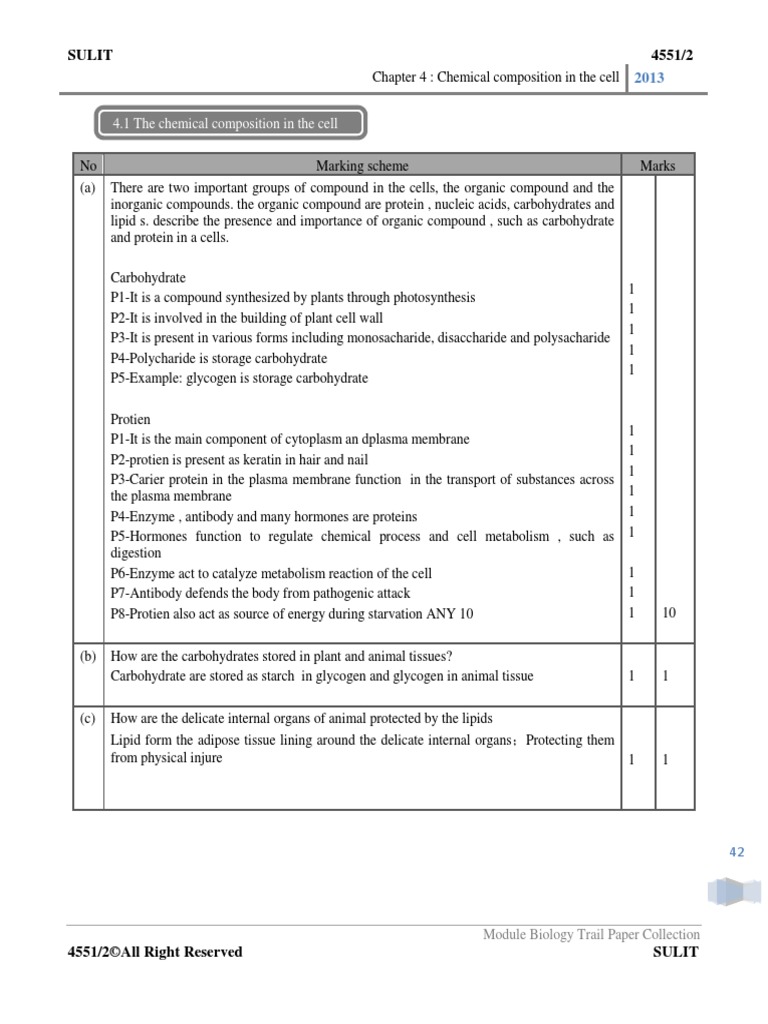 BIOLOGY Form 4 Chapter 4 | PDF | Endoplasmic Reticulum | Enzyme