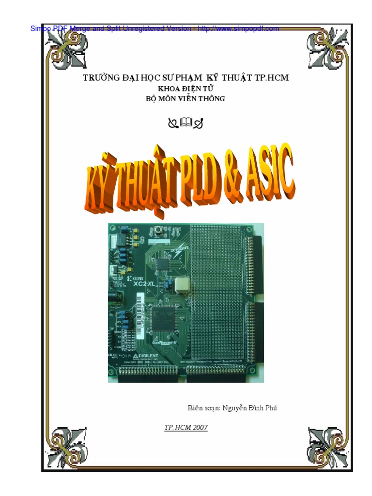 Luan Van Ky Thuat PLD Va Asic | PDF | Design électronique | Électrotechnique