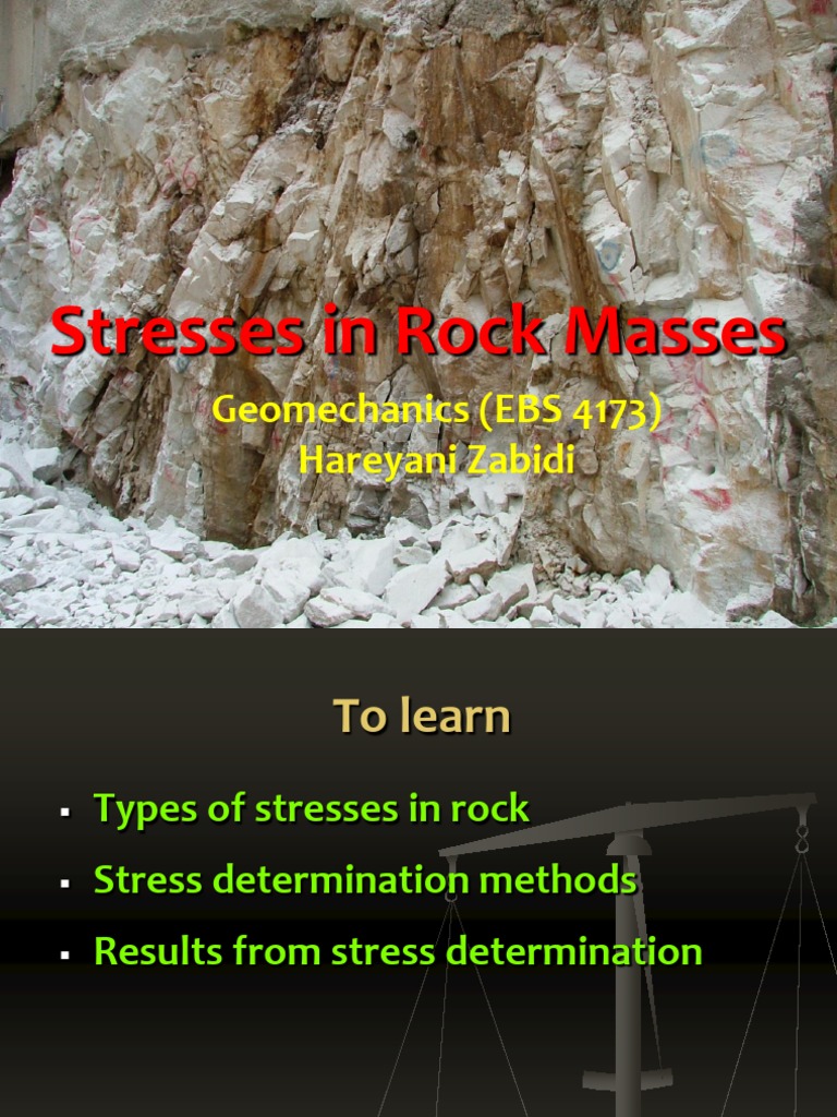stress n Rock Masses | Plate Tectonics | Stress (Mechanics)