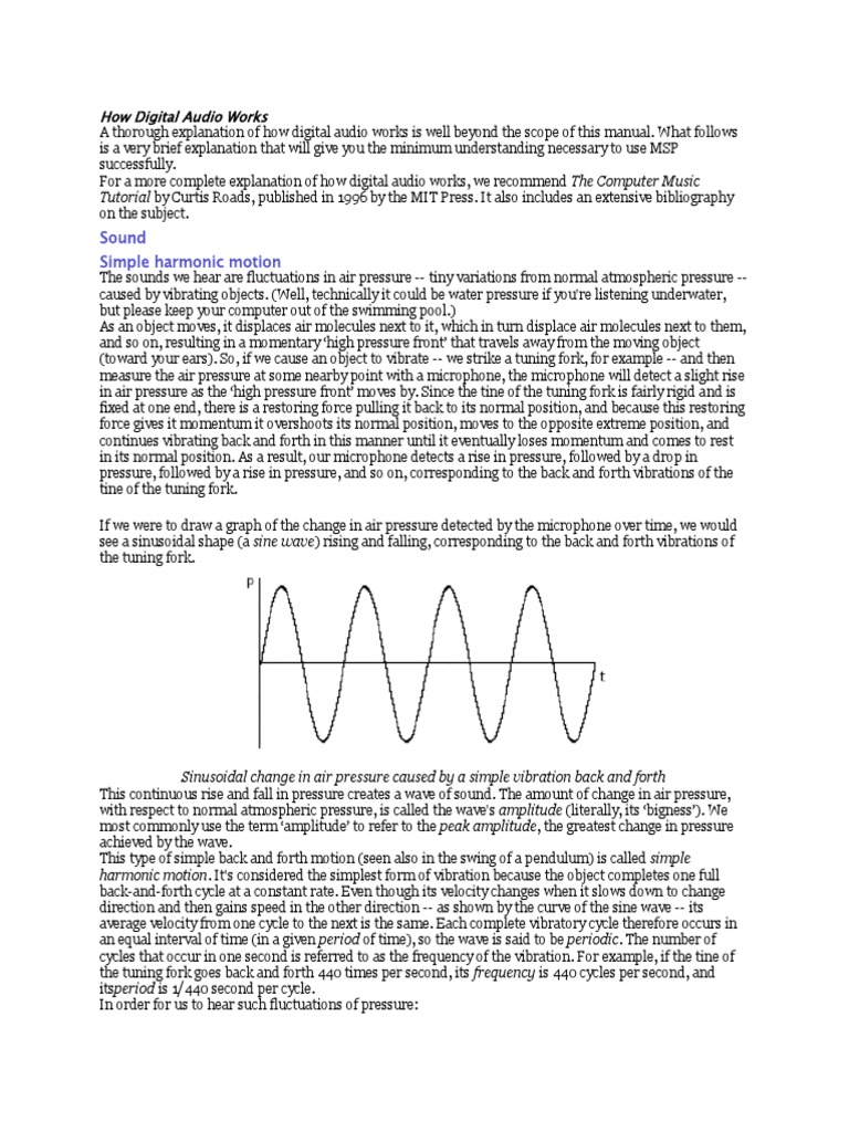 How Digital Audio Works | PDF