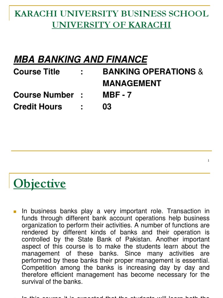 Banking Operations Introduction | PDF | Negotiable Instrument | Banks