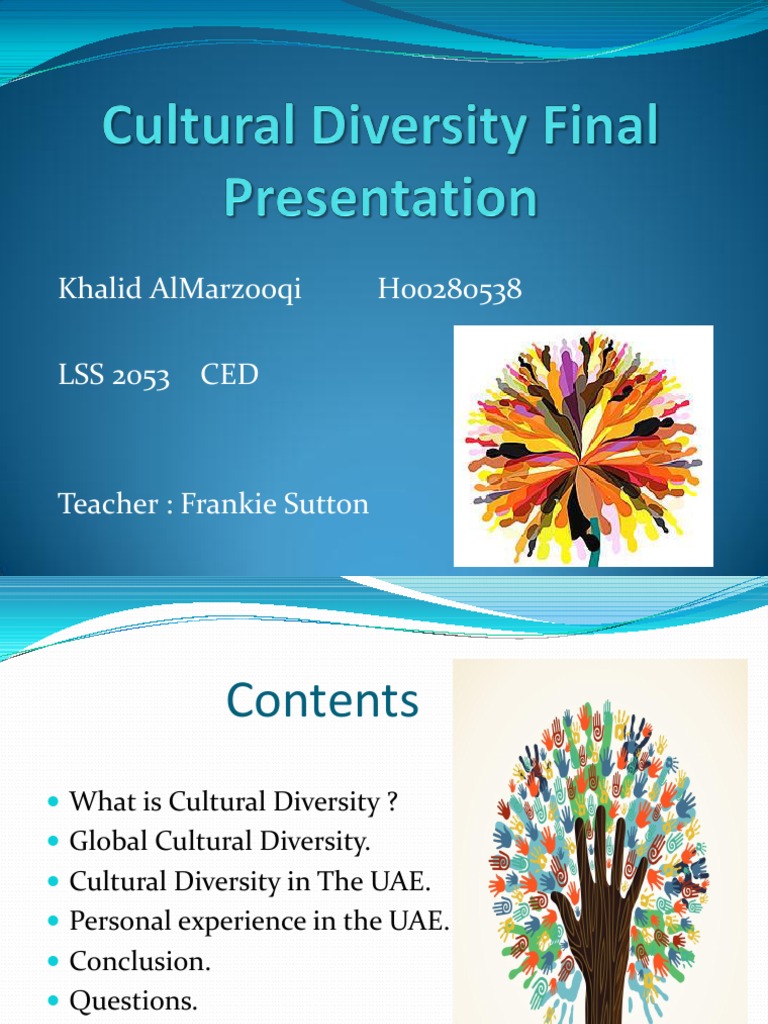Cultural Diversity in the UAE | PDF | Social Science