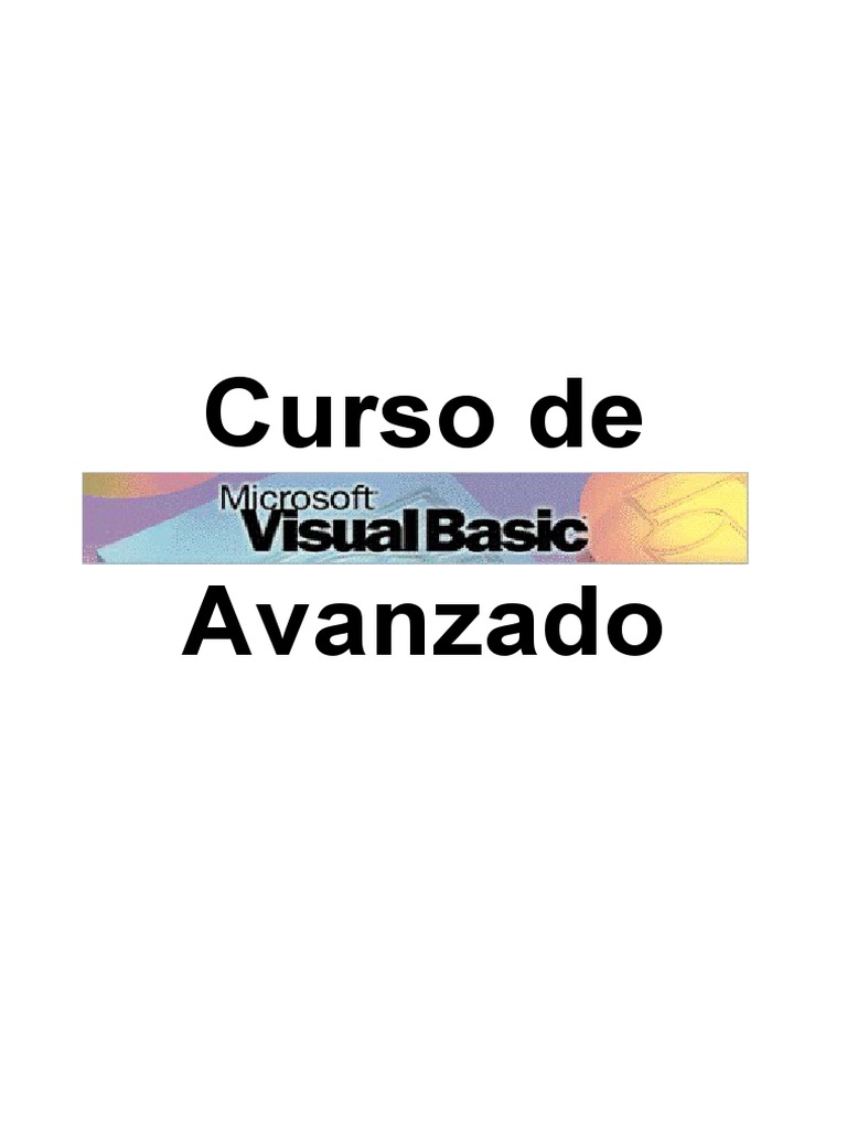 Curso de Visual Basic Avanzado | PDF | Software de Microsoft ...
