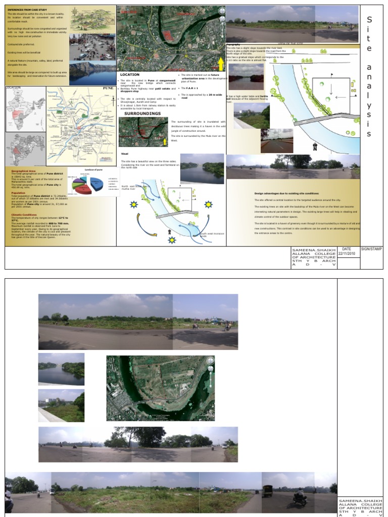 Site Analysis Changes | PDF | Geography | Physical Geography