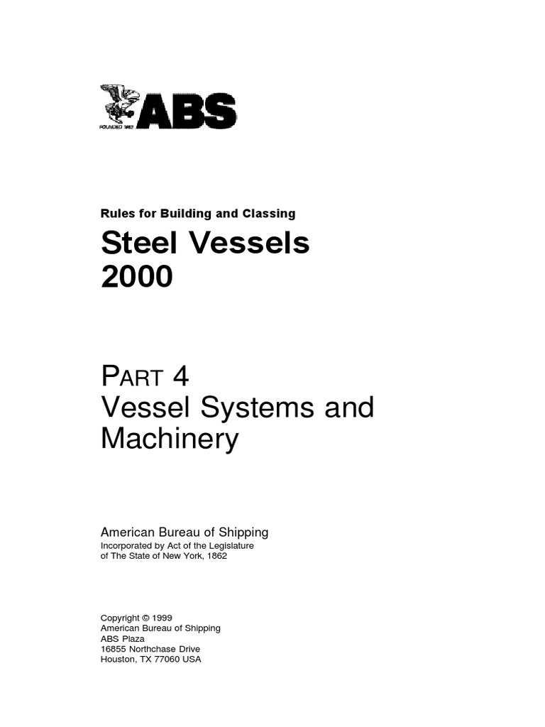 Abs Part 4 Pdf Specification Technical Standard Boiler