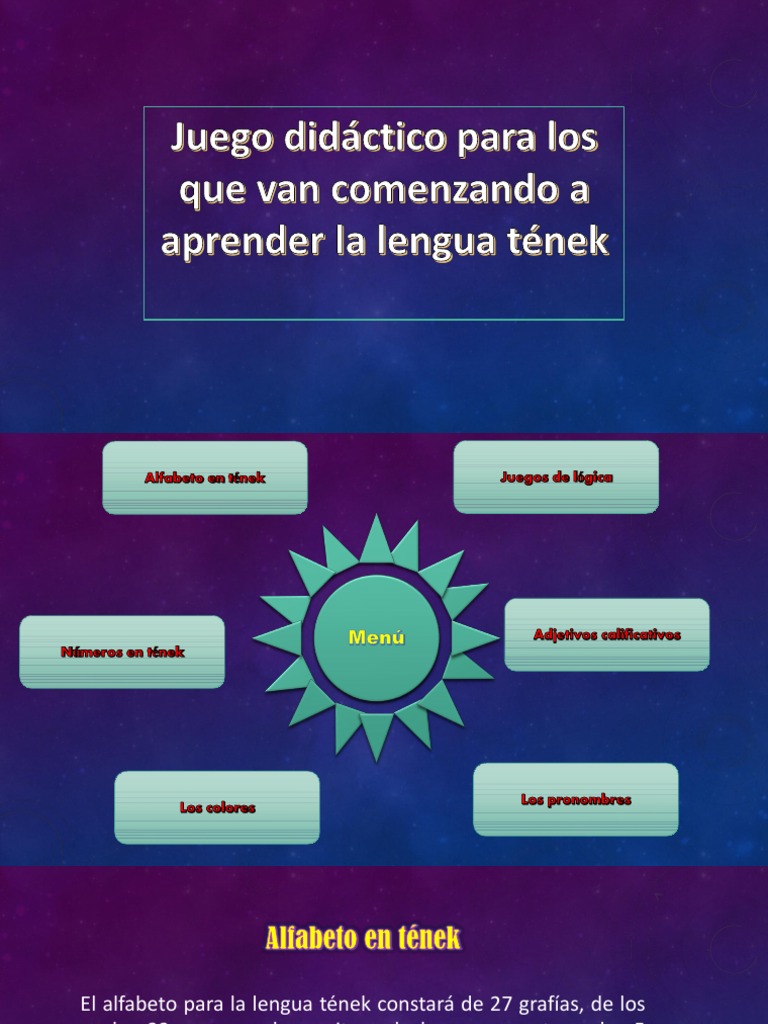 Aprendiendo Tenek | PDF | Alfabeto | Verbo