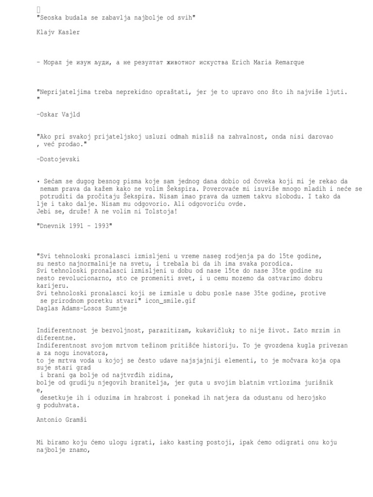 Citati Umni | PDF