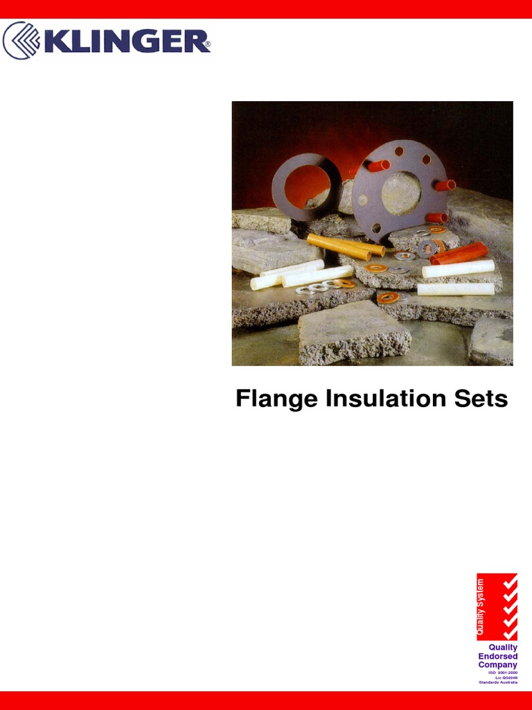 Flange Insulation Set Brochure | Insulator (Electricity) | Nature
