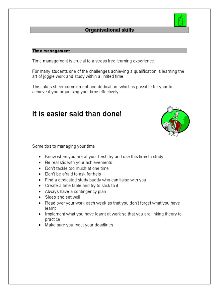 Student Time Management Tips | PDF | Career & Growth