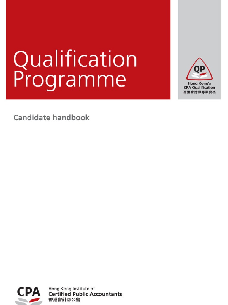 HKICPA Handbook | PDF | Certified Public Accountant | Professional ...
