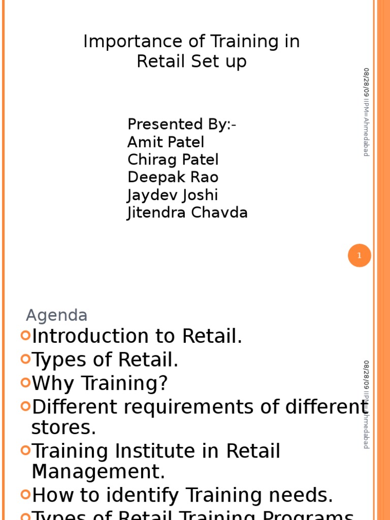 Retail Training Importance and Strategies | PDF | Retail | Sales