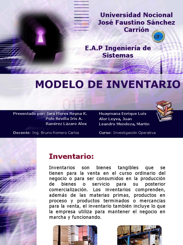 Modelo de Inventario | PDF | Inventario | Economias