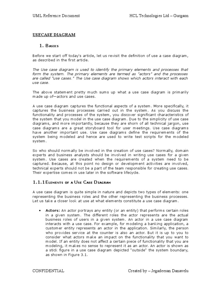 Uml Reference Manual Pdf Use Case Class Computer Programming