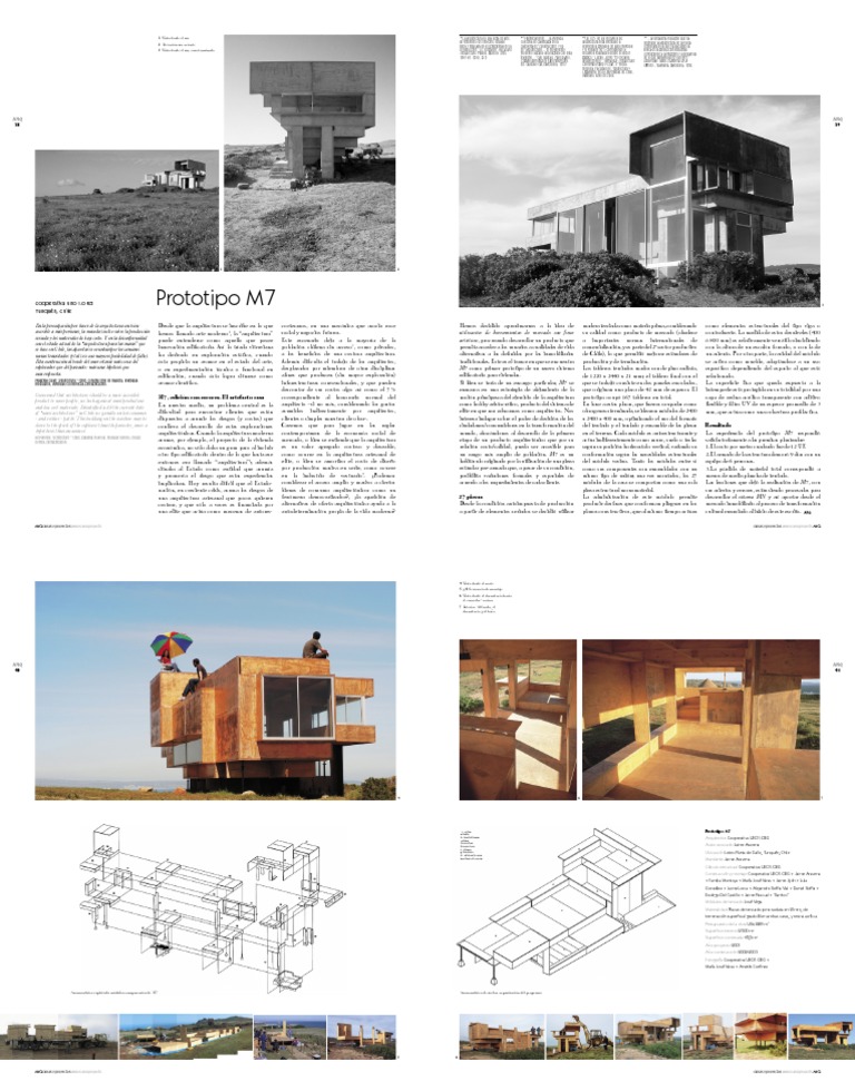 Prototipo M7: Vivienda Modular Económica | PDF | Producto (Negocio ...