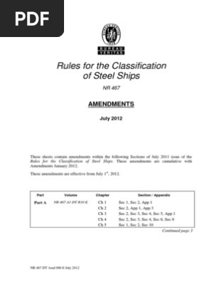 Rules For Classification Of Sea-Going Steel Ships, 49% OFF