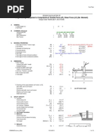 Wing Wall Design for Arch Culvert | PDF