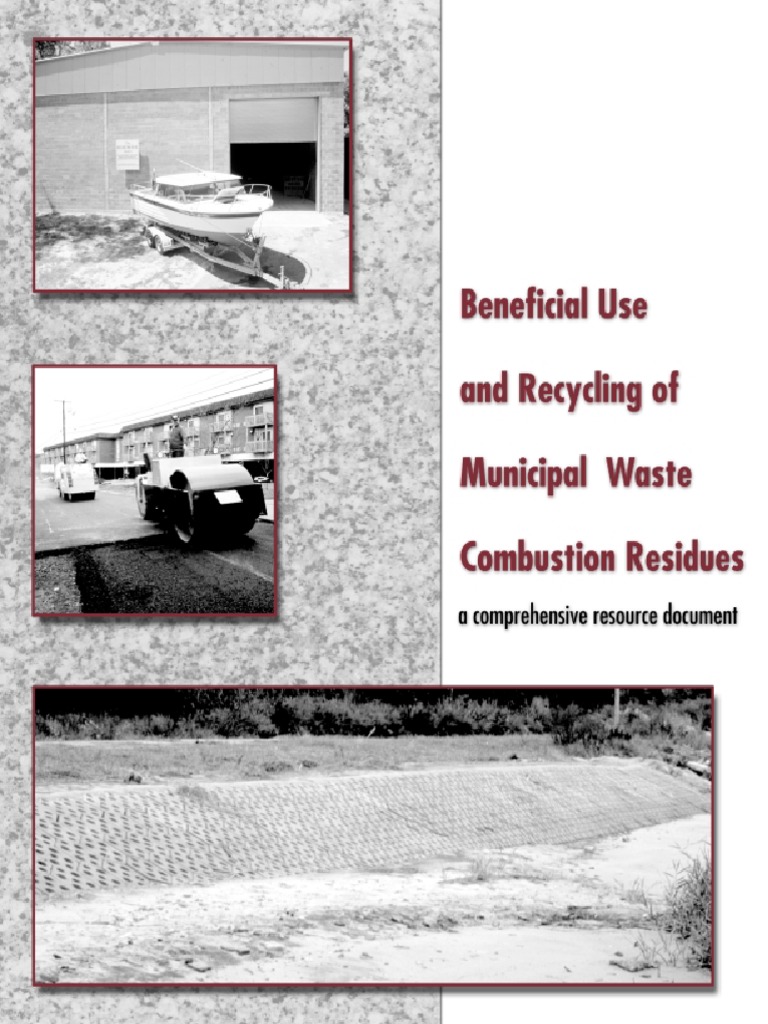 Waste Combustion Residues | PDF | Municipal Solid Waste | Incineration