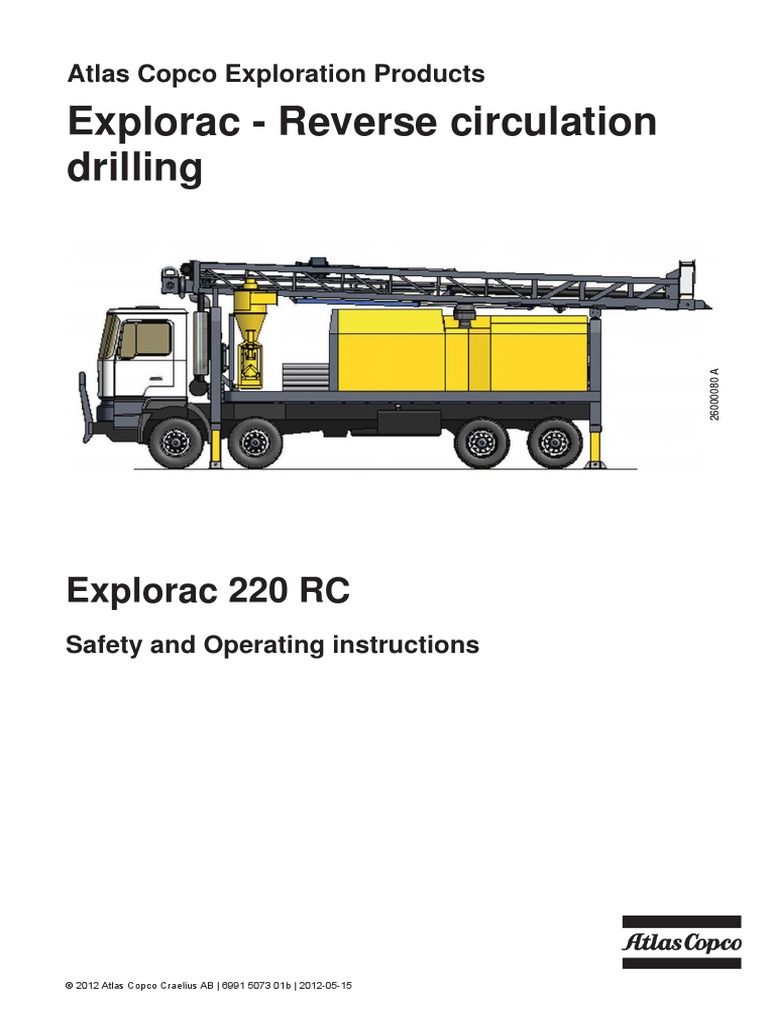 AC Explorac 220 RC Specification | PDF | Drilling Rig | Personal ...