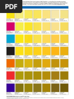 3M 3630 Translucent Vinyl Color Chart | PDF | Red | Blue