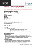 anna garcia case report | Autopsy | Forensics