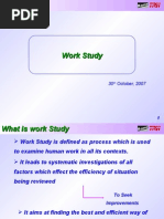 Introduction To Work Study | International Labour Organization | Resource